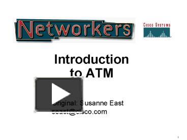 PPT – Introduction to ATM PowerPoint presentation | free to view - id ...
