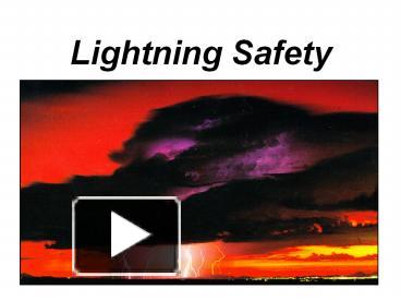 Lightning Safety presentation | free to download