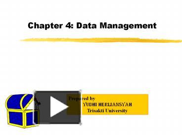 Chapter 4: Data Management presentation | free to download