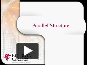 PPT – Parallel Structure PowerPoint presentation | free to view - id ...