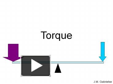 PPT – Torque PowerPoint presentation | free to download - id: 5a1043-ZGM3M