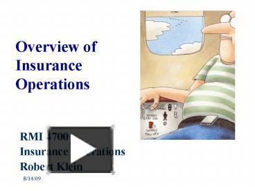 PPT – Overview of Insurance Operations PowerPoint presentation | free ...
