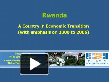 Rwanda presentation | free to view