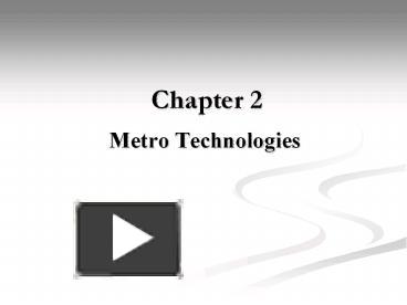 Metro Technologies presentation | free to view