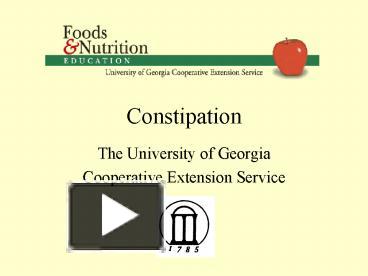 PPT – Constipation PowerPoint presentation | free to view - id: 5a89ca ...