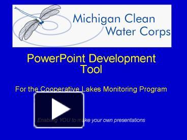 PPT – PowerPoint Development Tool PowerPoint presentation | free to ...