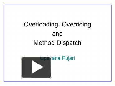 Overloading,%20Overriding presentation | free to download
