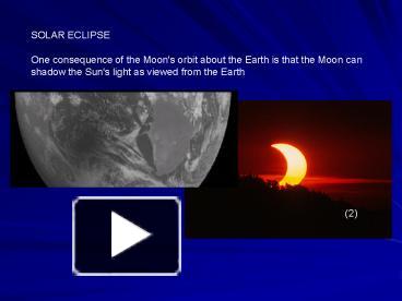 PPT – SOLAR ECLIPSE PowerPoint presentation | free to view - id: 5b6a56 ...