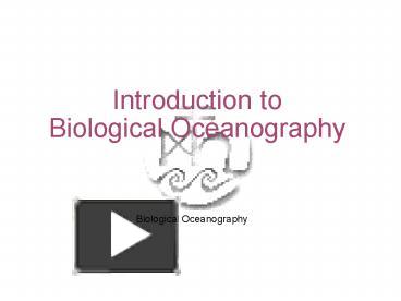 Chapter 10 Biological Productivity in the Ocean presentation | free to ...
