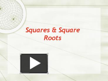 PPT – Squares PowerPoint presentation | free to download - id: 5b8d9b-MTJlM