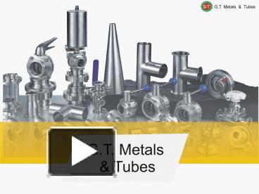 PPT – TC Fittings, Stainless Steel Tubes & Pipe Manufacturer and ...