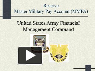 Deployable Disbursing System - Windows presentation | free to view