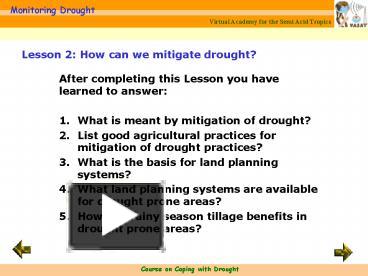 PPT – After completing this Lesson you have learned to answer ...