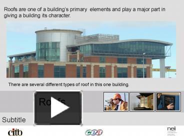 Roofs presentation | free to download
