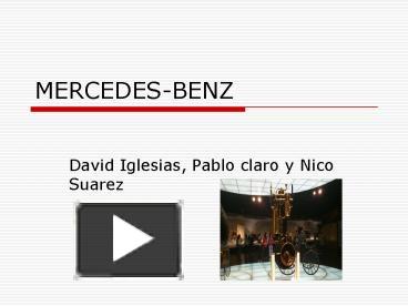 MERCEDES-BENZ presentation | free to view