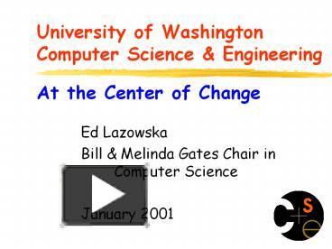 PPT – University%20of%20Washington%20Computer%20Science%20 PowerPoint ...
