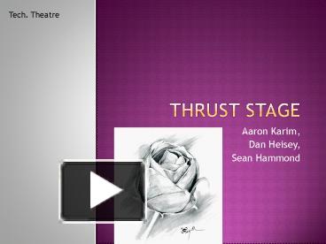 PPT – Thrust Stage PowerPoint presentation | free to view - id: 5ce4f-ZDc1Z