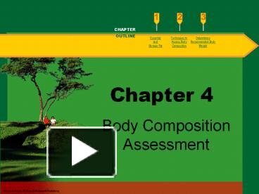 Body Composition Assessment presentation | free to download