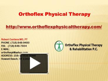 PPT – Professional Physical Therapy PowerPoint presentation | free to ...