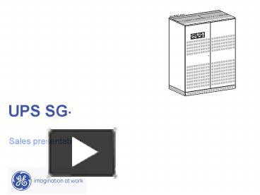 PPT – UPS SG-CE Series 160-300 kVA PowerPoint presentation | free to ...