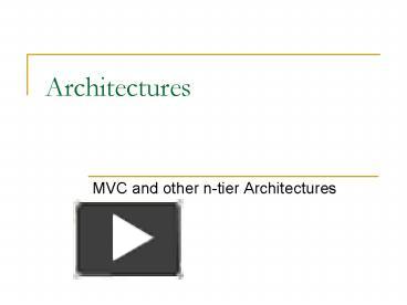 PPT – Architectures PowerPoint presentation | free to download - id ...