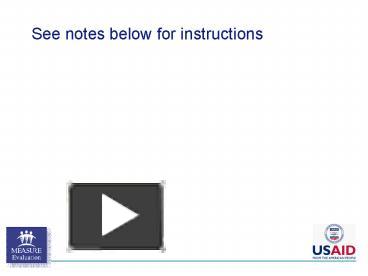 PPT – See notes below for instructions PowerPoint presentation | free ...