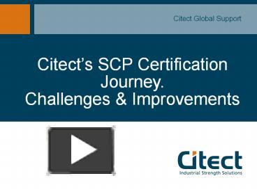 Citect presentation | free to download
