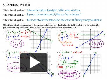 GRAPHING (by hand) presentation | free to download