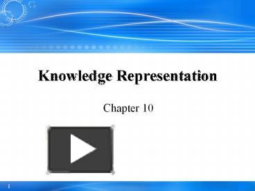 PPT – Knowledge Representation PowerPoint presentation | free to view ...