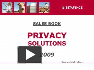 SALES BOOK presentation | free to download