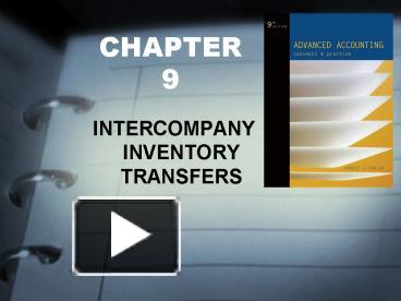 INTERCOMPANY INVENTORY TRANSFERS presentation | free to view