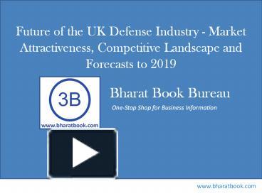 PPT – Future of the UK Defense Industry - Market Attractiveness ...