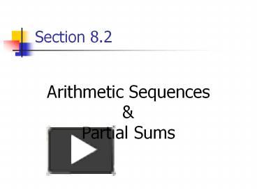 PPT – Arithmetic Sequences PowerPoint presentation | free to download ...