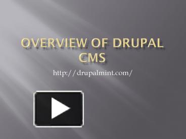 PPT – Drupal Web Developers PowerPoint presentation | free to download ...