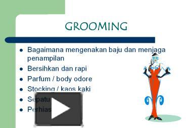 GROOMING presentation | free to download