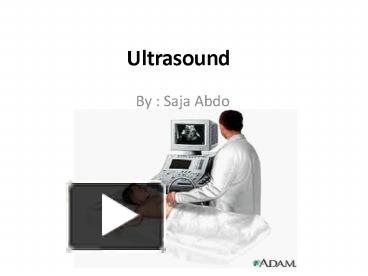Ultrasound presentation | free to view
