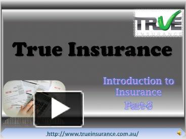PPT – True Insurance - 7 PowerPoint presentation | free to download ...