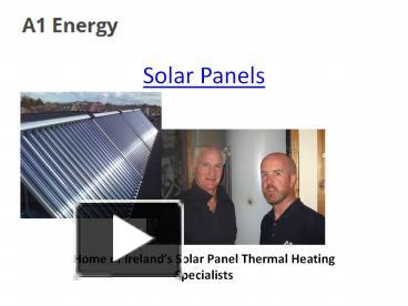 PPT – Solar Panels PowerPoint presentation | free to download - id ...