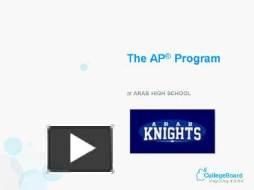 The AP presentation | free to view