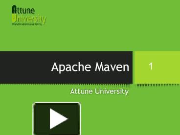 PPT – Online Apache Maven Training PowerPoint presentation | free to ...