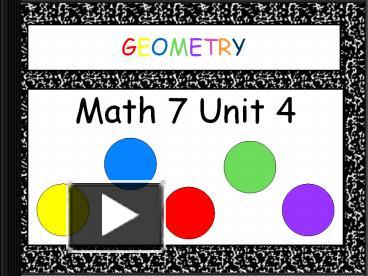 GEOMETRY presentation | free to download