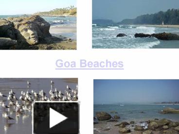 PPT – Beaches of Goa PowerPoint presentation | free to download - id ...