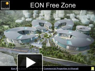 Commercial Properties In Kharadi Eon Free Zone Presentation Free To