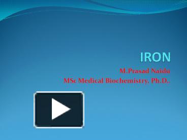 IRON presentation | free to download