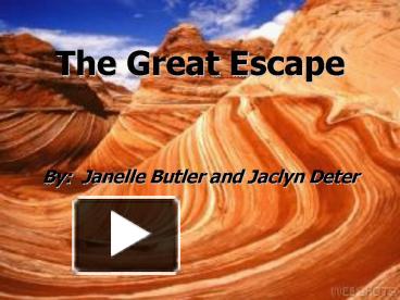 The Great Escape presentation | free to view