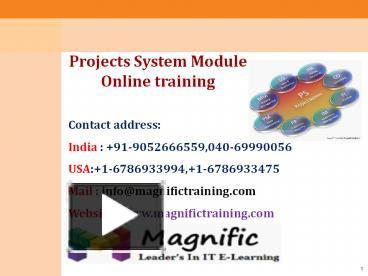 PPT – Project System Module Online Training PowerPoint presentation ...