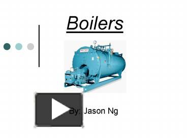 Boilers presentation | free to download