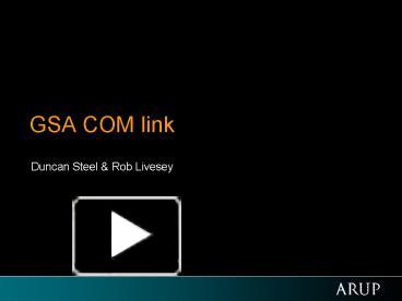 PPT – GSA COM link PowerPoint presentation | free to view - id: 64079-NmJkO