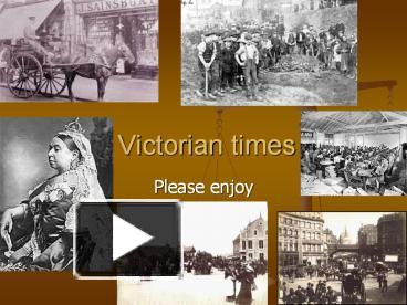 Victorian times presentation | free to download