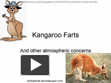 Kangaroo Farts presentation | free to view